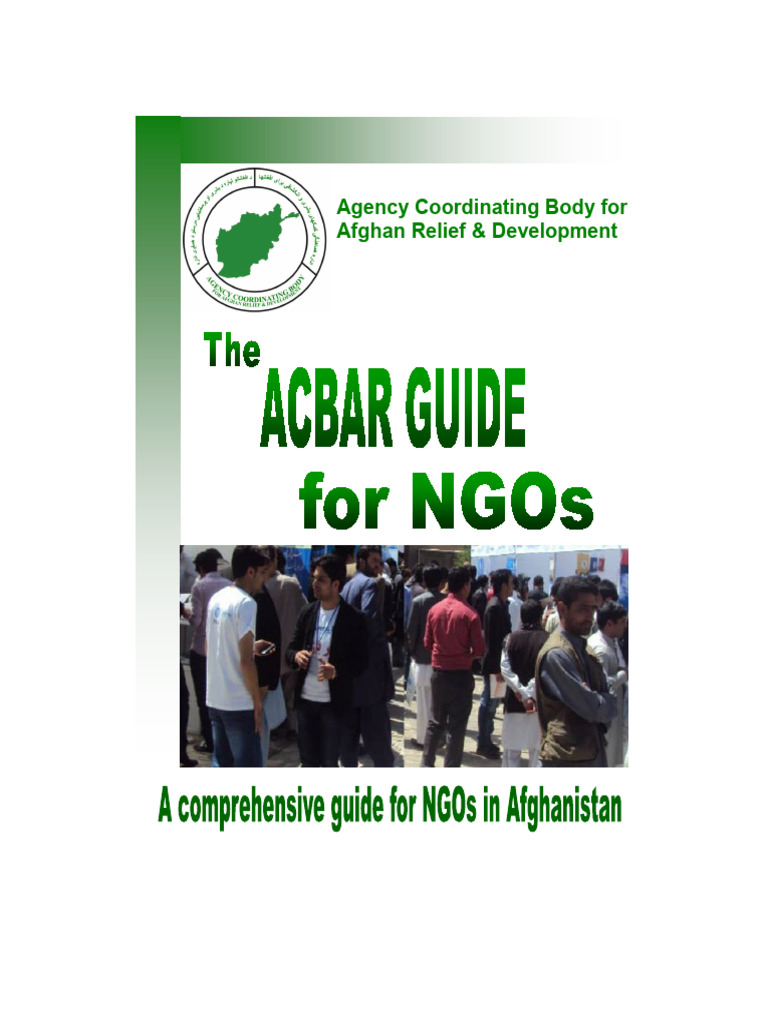 Acbar Guide for NGOS | PDF