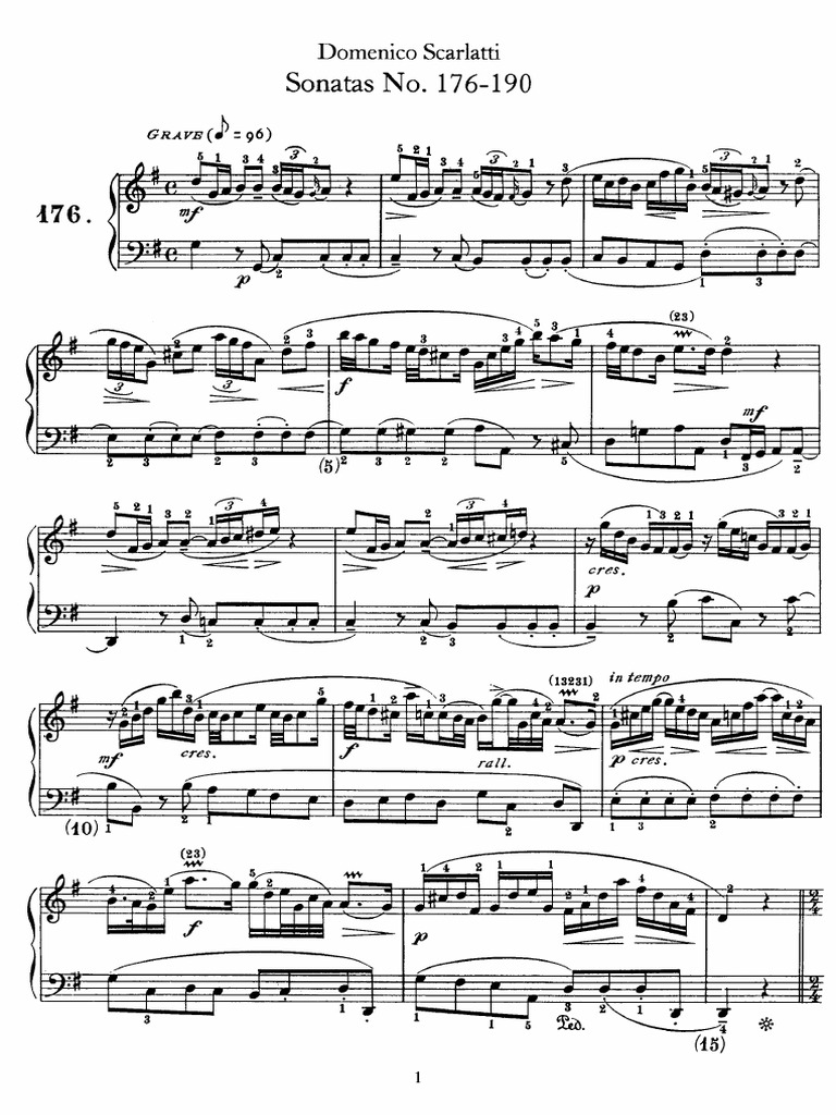 Scarlatti 91 | PDF