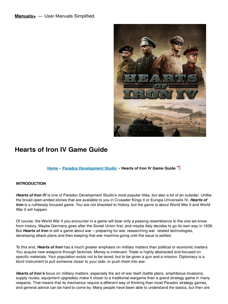 hearts-of-iron-iv-game-guide | PDF