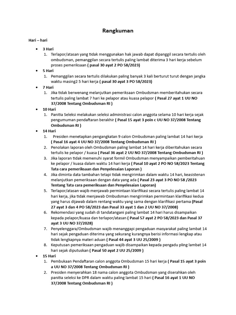 Rangkuman | PDF