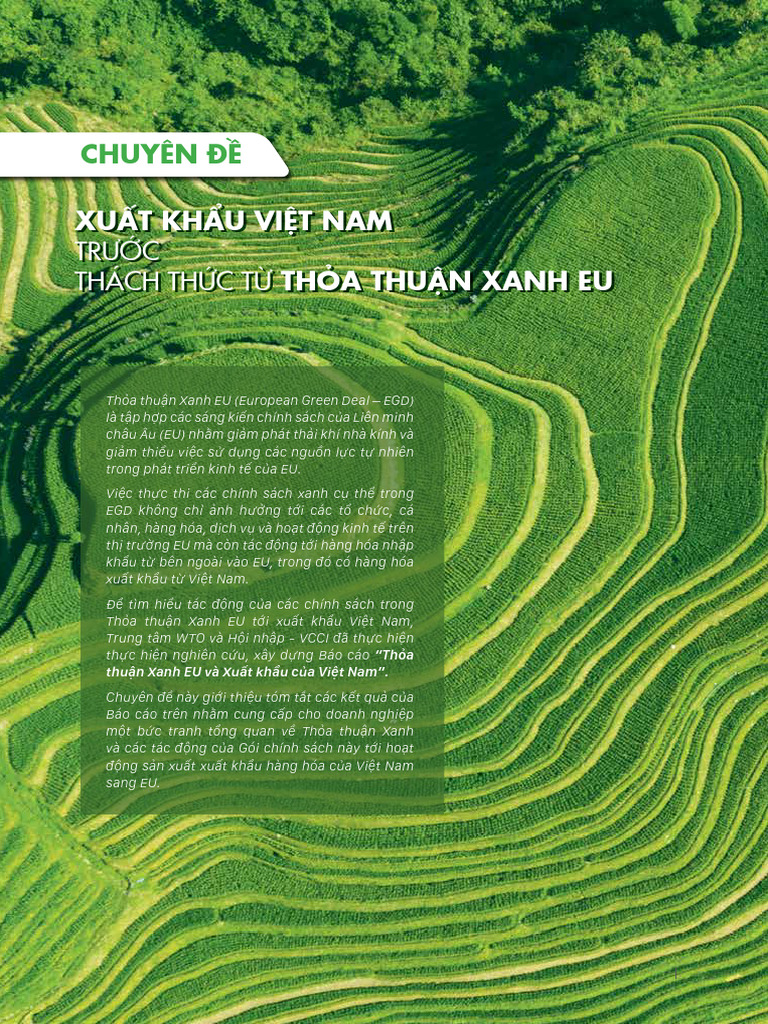 Chuyen de Xuat Khau Viet Nam Truoc Thach Thuc Tu Thoa Thuan Xanh EU ...