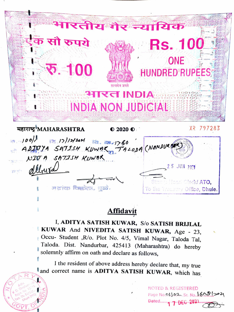 Sample Doc - Multiple Names | PDF