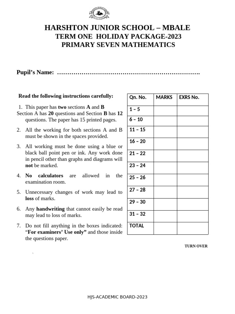 P.7 ALL SUBJECTS | PDF