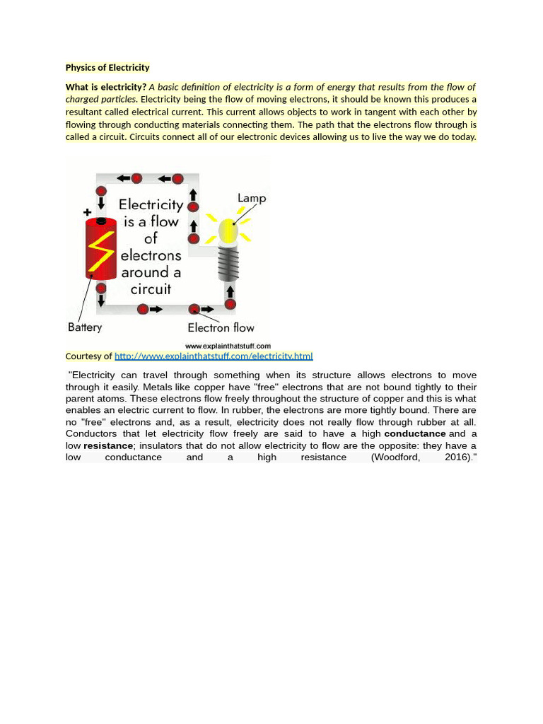 13 Electricity | PDF