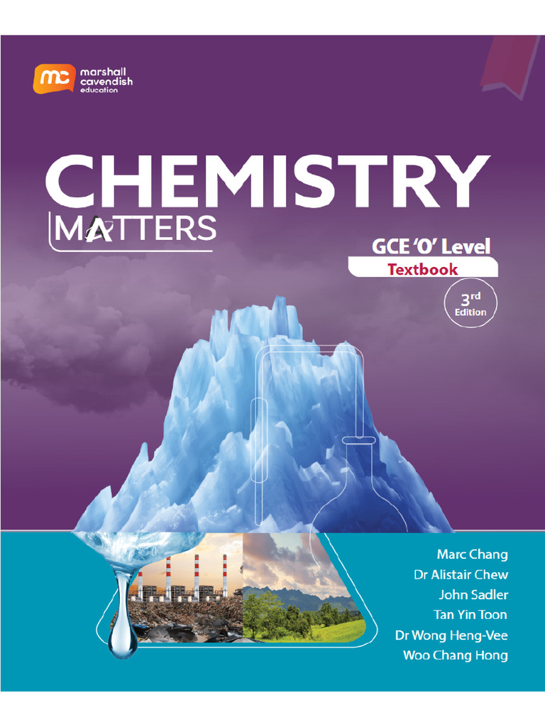 Chemistry Matters GCE O Level 3rd Edition | PDF