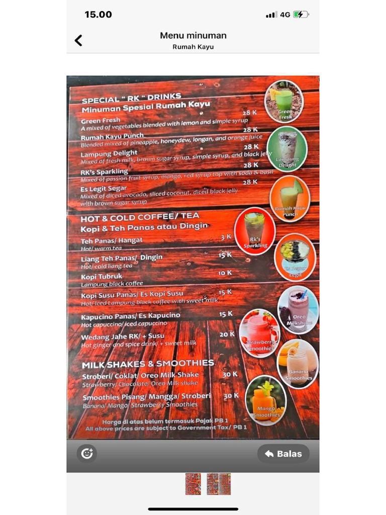 Menu Rumah Kayu | PDF