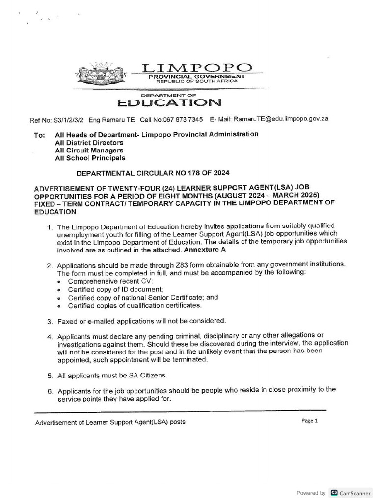 Learner Support Agent Circular 178 PDF (1) - 240730 - 113456 | PDF