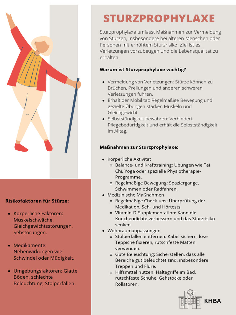 Sturzprophylaxe | PDF