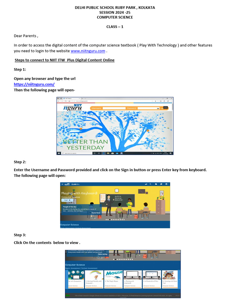 ID and PWD To View The Digital Content | PDF