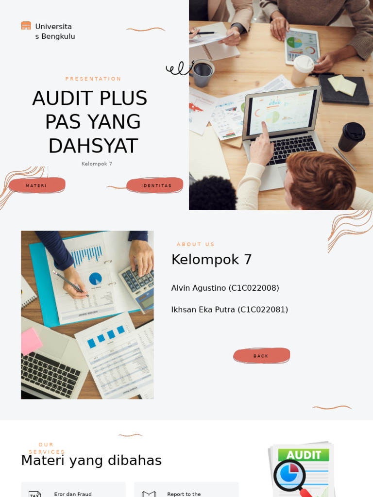 AUDIT PLUS PAS YANG DAHSYAT - Kelompok 7 Audit 2 | PDF