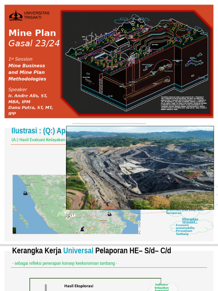 MP 23-24 - Mine Planning and Mine Business Process | PDF