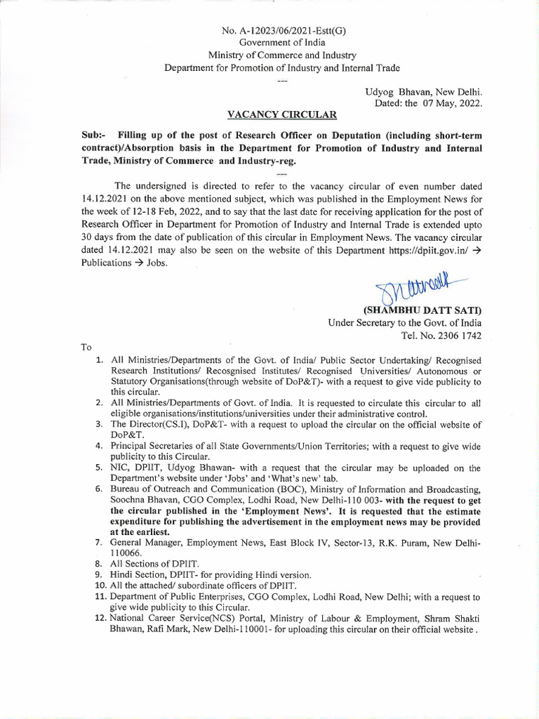 Circular (English Version) | PDF