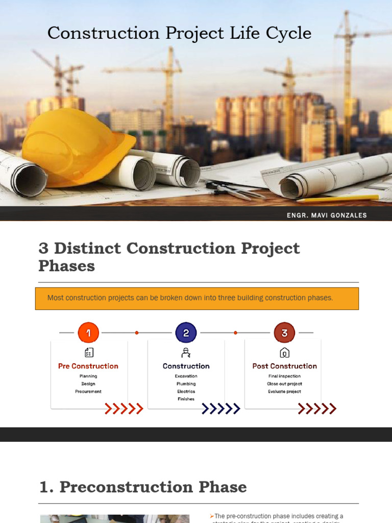 Construction Project Life Cycle | PDF | Project Management ...
