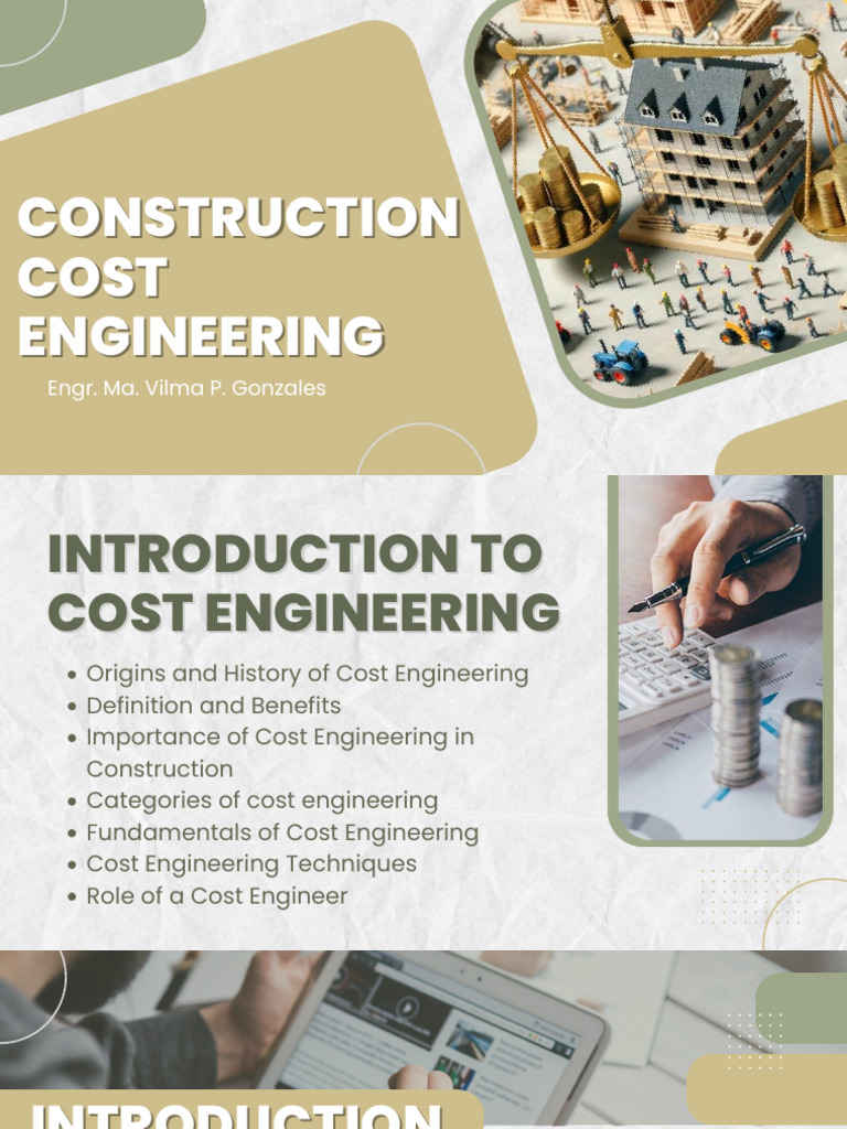 Lecture 1 - Introduction To Cost Engineering | PDF | Engineering | Risk