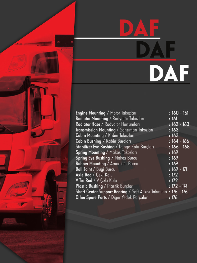 DAF HD Rubber | PDF