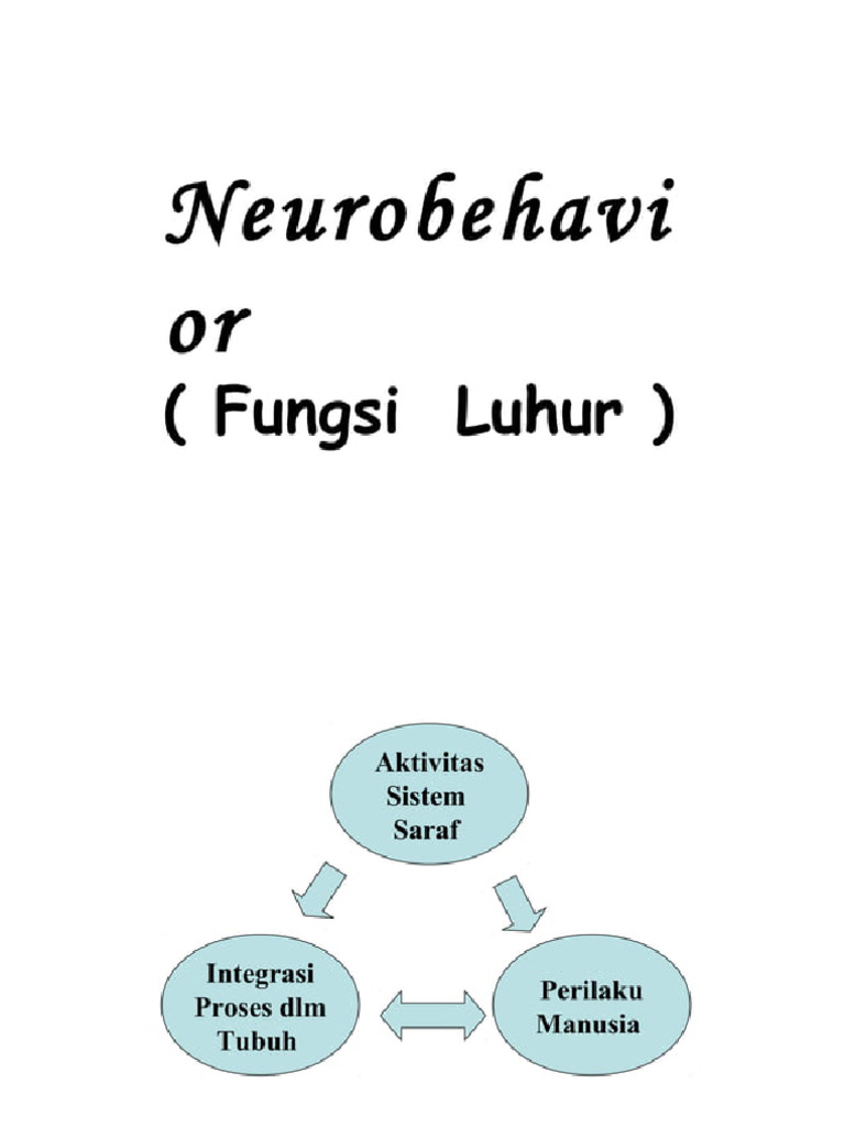 Neurobehavior | PDF
