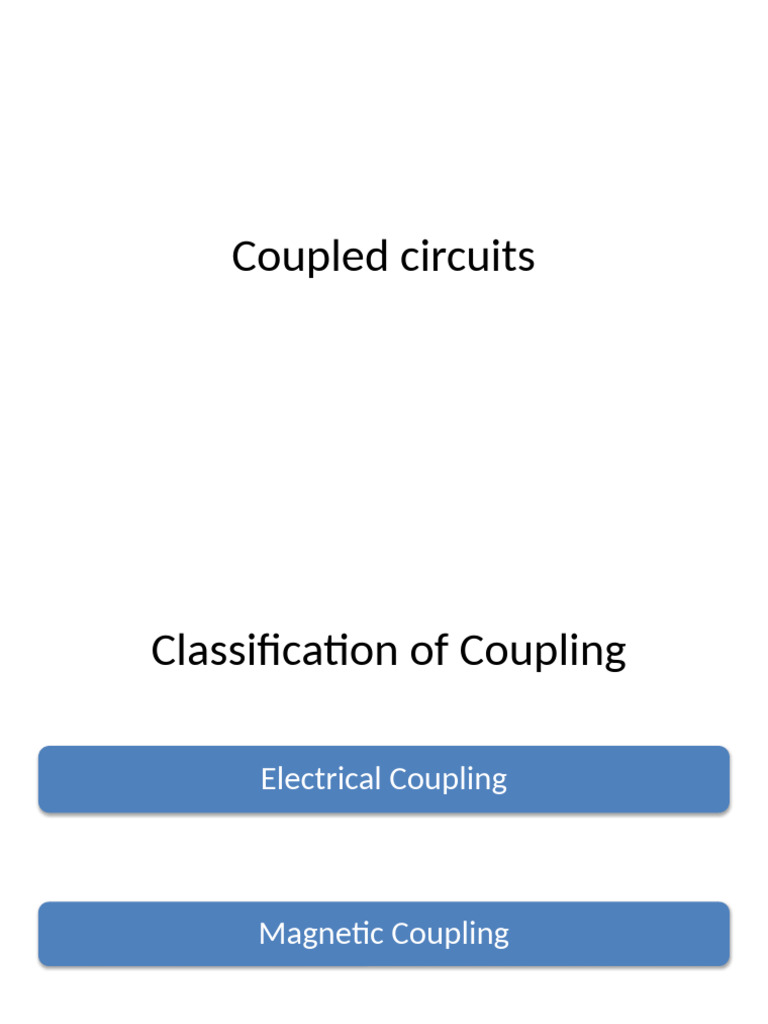 Three phase and coupled circuits | PDF