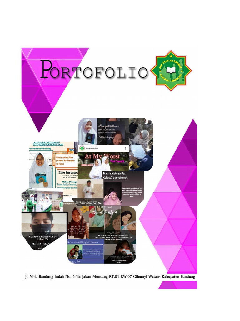 Portofolio Siswa | PDF