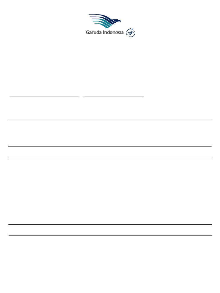 Your Electronic Ticket Receipt GA Samsudi 13jul | PDF | Dangerous Goods