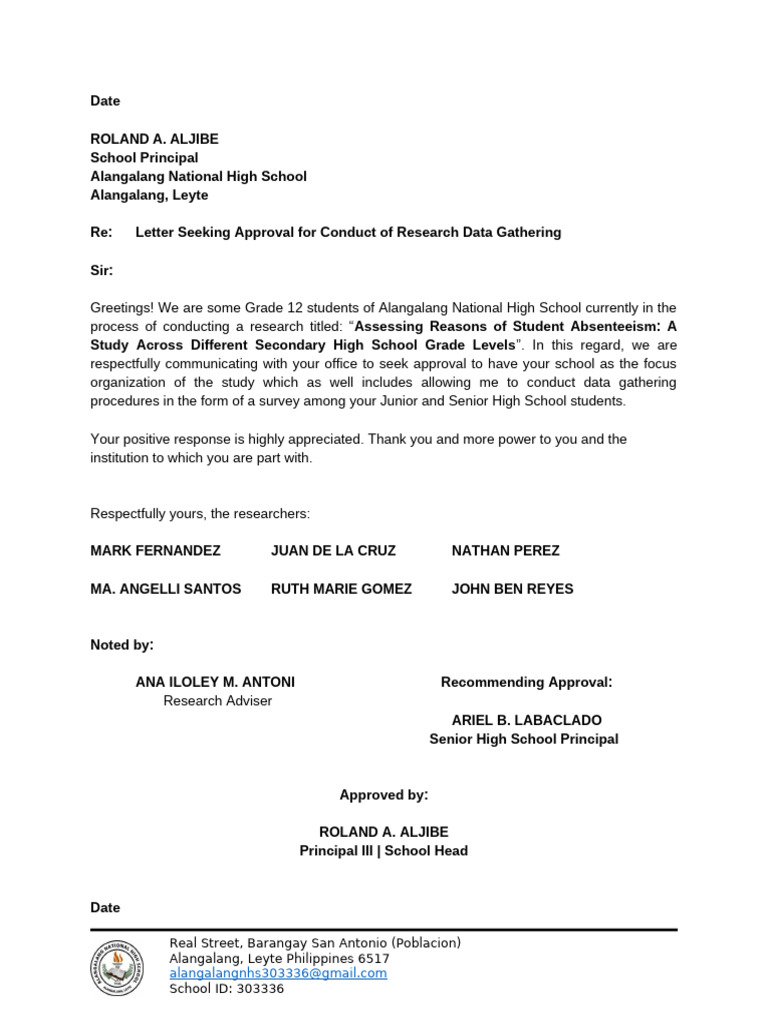 Materials For Data Gathering | PDF