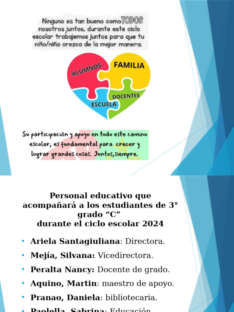 Primer Reunion de Padres | PDF | Evaluación | Salud y bienestar