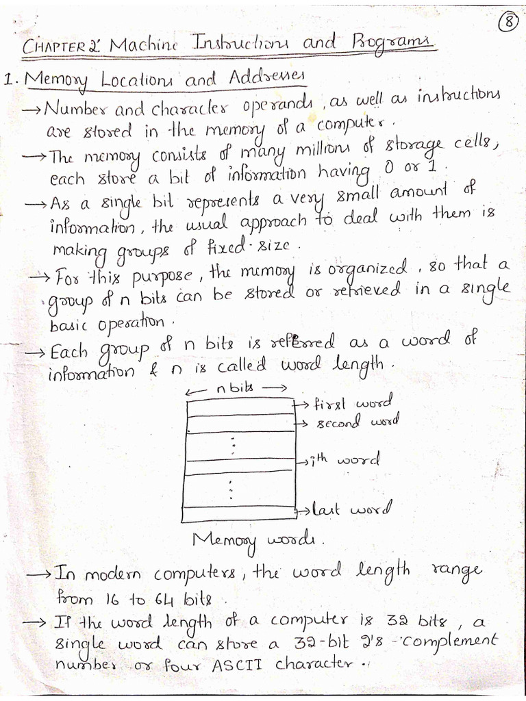 CO Notes Module-1 Part-2 | PDF