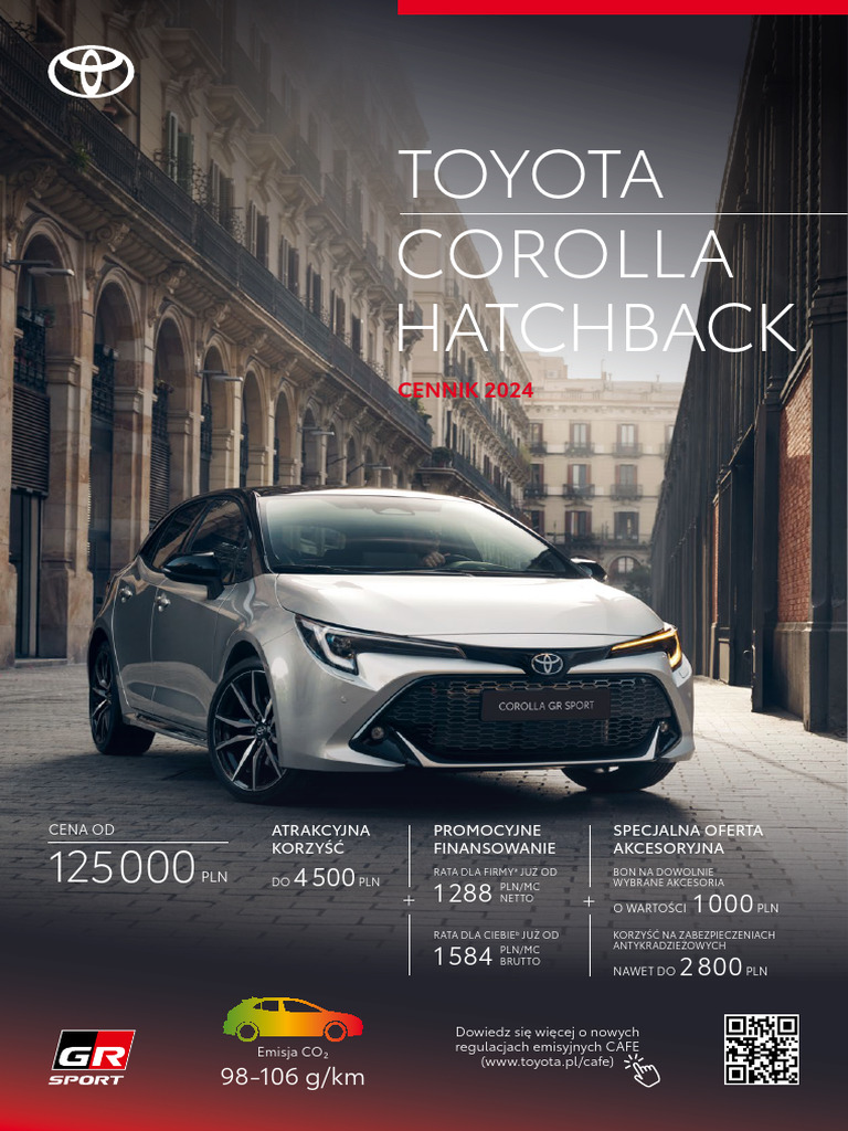 Spec Corolla HB My24 | PDF