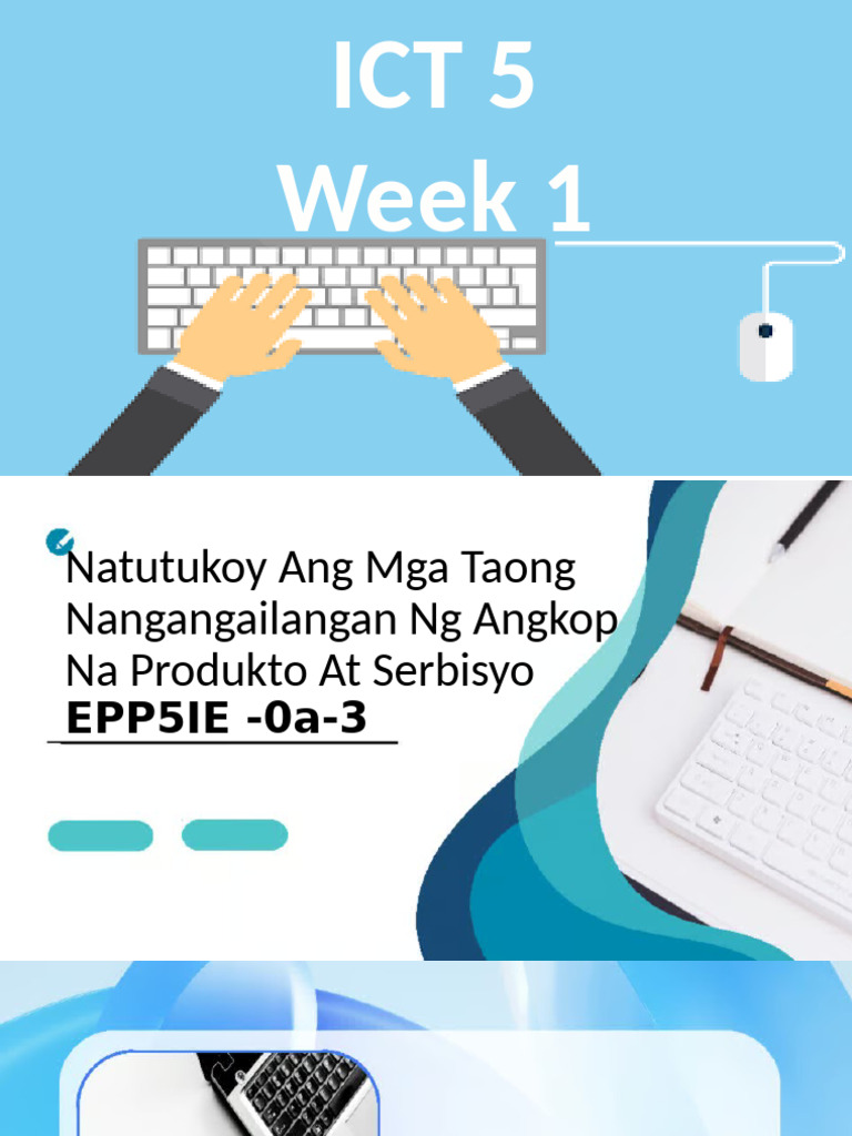 Ict5 Week 2 Melc-1 | PDF