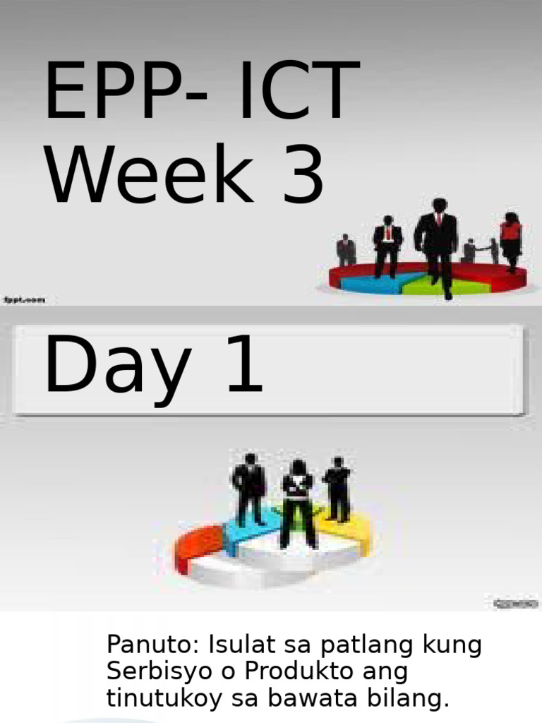 Ict5 Week3 Melc | PDF