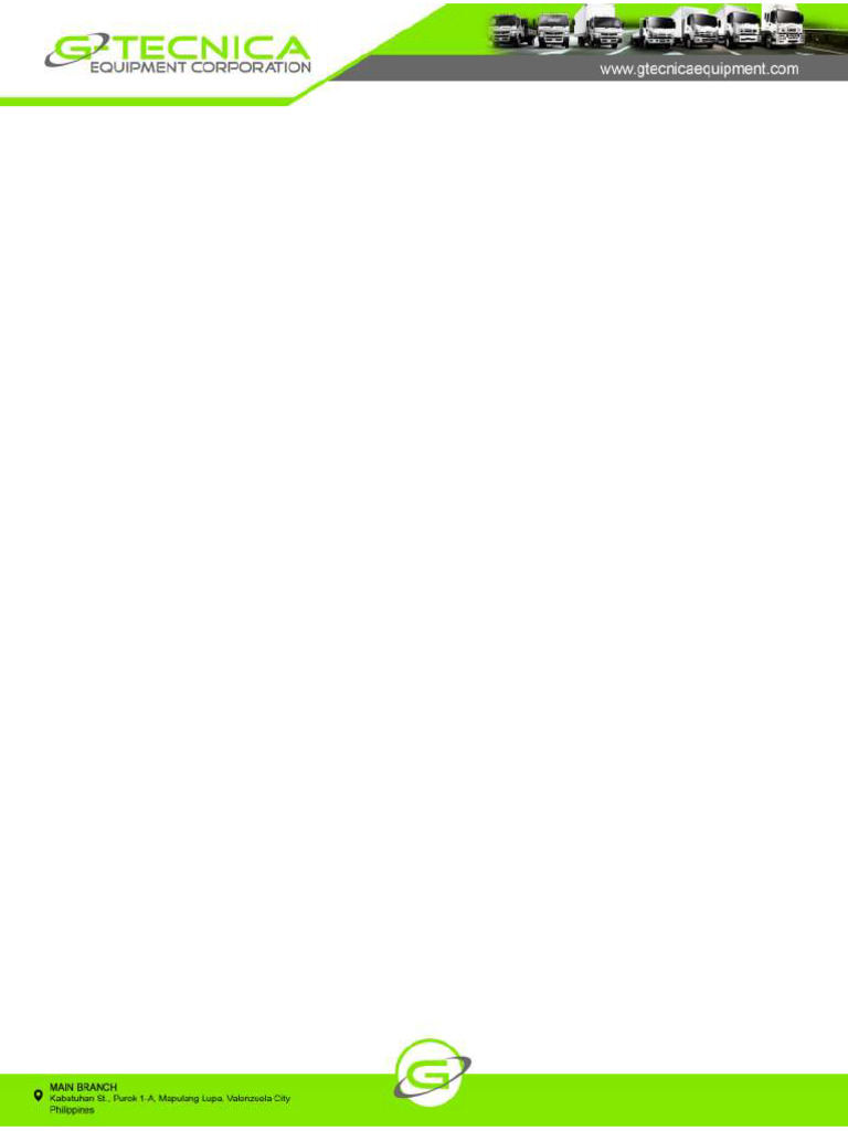 Rhayvee Deleon Isuzu Elf Minidump 10ft. Giga PDF | PDF