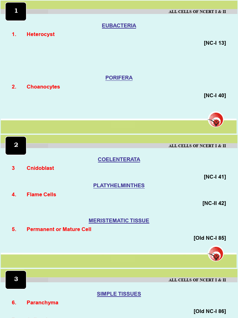 Complete Cells (Shrishti SRB) | PDF