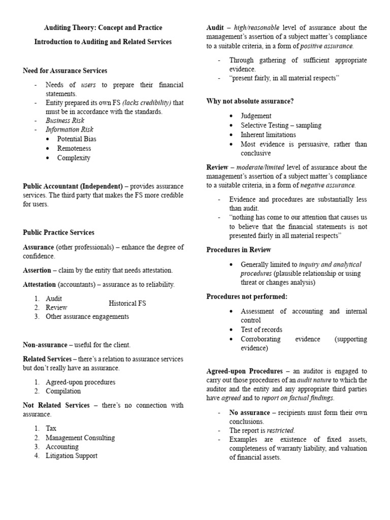 Overview-of-Auditing | PDF
