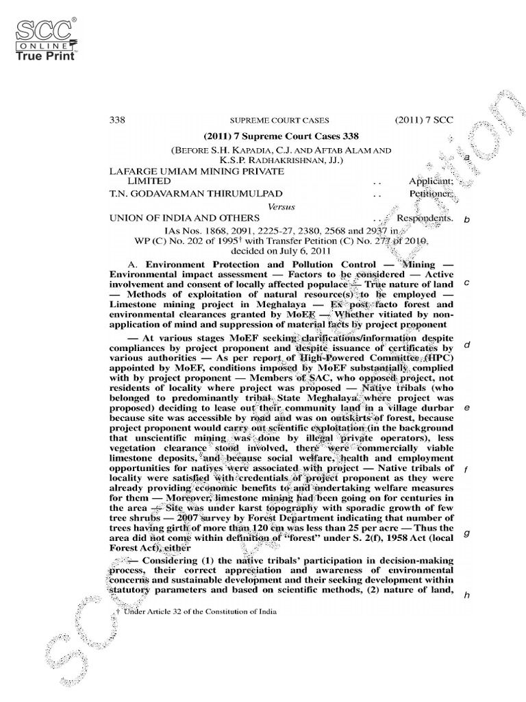 Lafarge Case (47 Page) | PDF
