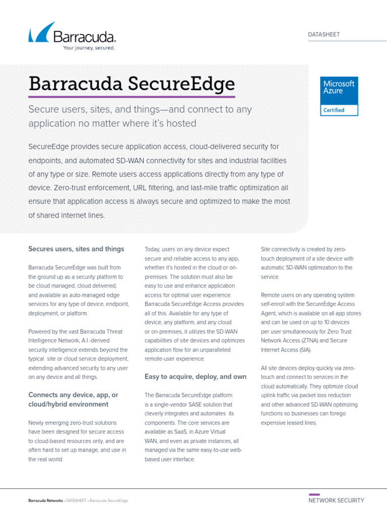 Secure Edge | PDF