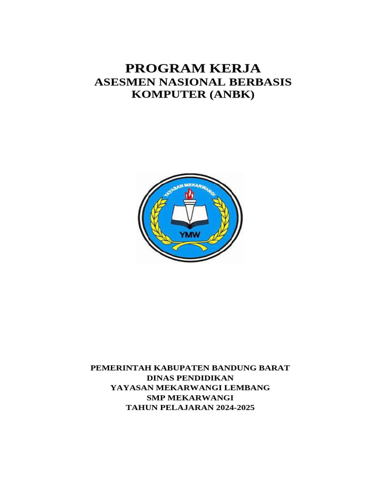 Program Anbk SMP MKW 2022 | PDF