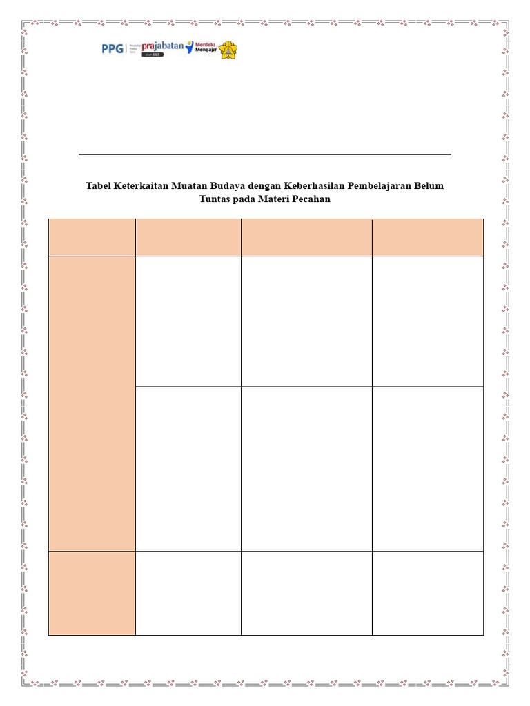 TOPIK 3 PPA II - KONEKSI ANTAR MATERI (Aulia Putri) | PDF