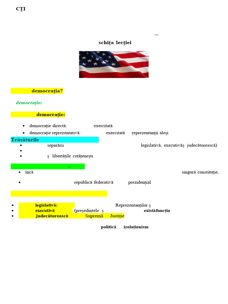 Un Model Democratic SUA | PDF