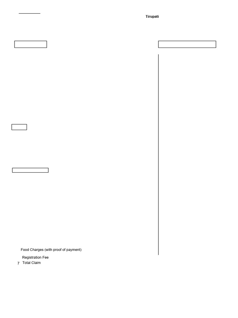 Travel Allowance Form-Project | PDF