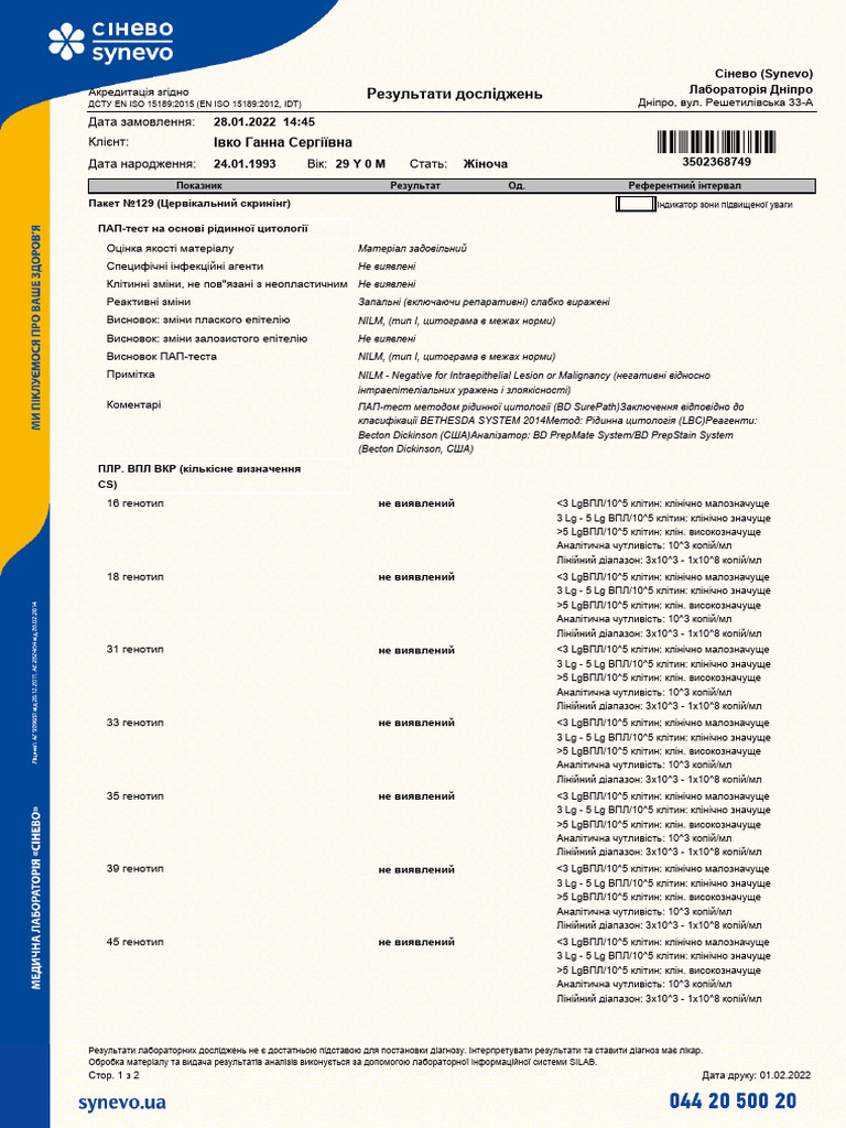 Syne Vo Results 3502368749 | PDF