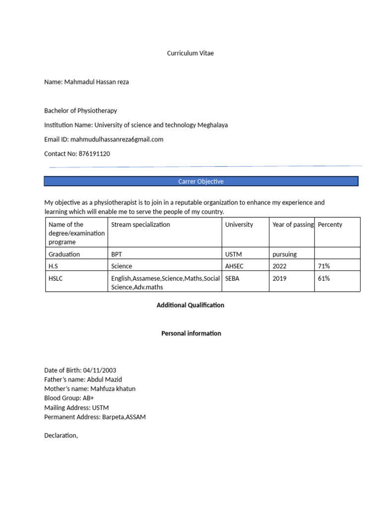 Mahmadul Hassan Reza | PDF