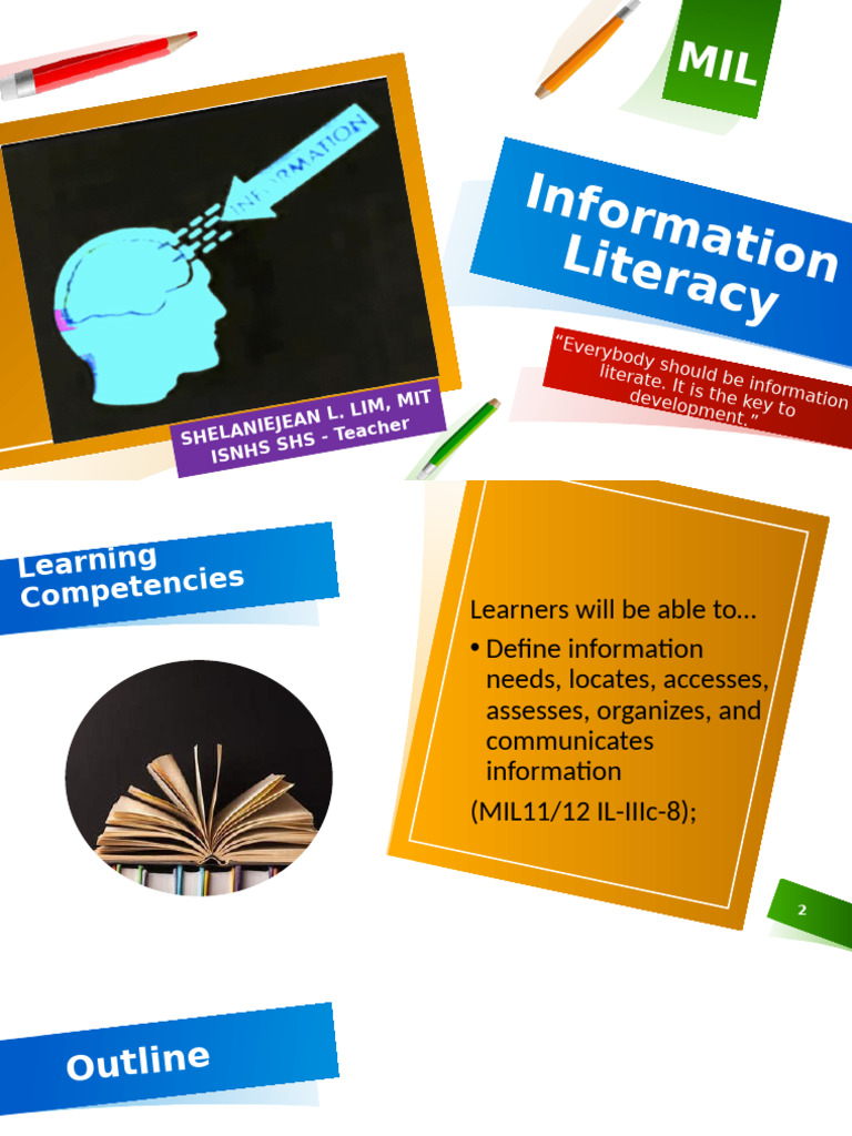 06 MIL Information Literacy | PDF