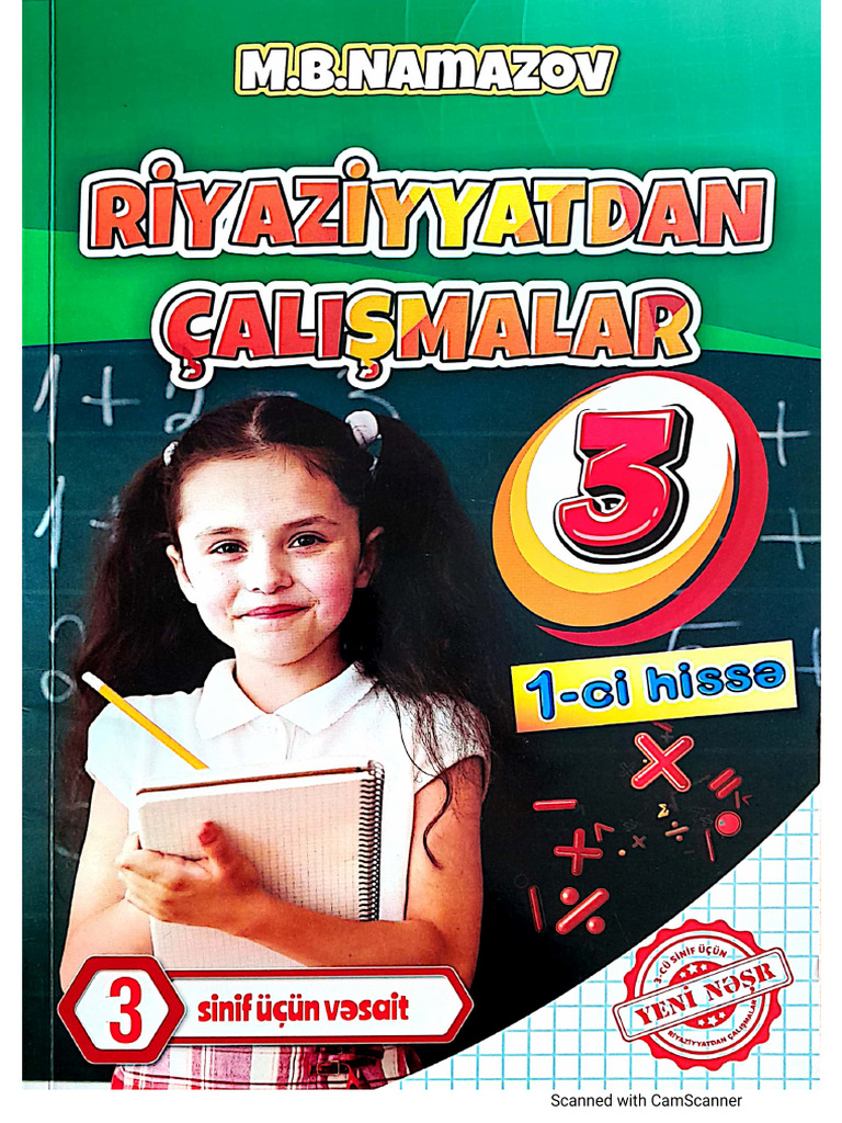 Namazov 3-Cü Sinif Riyaziyyatdan Çalışmalar-1 | PDF