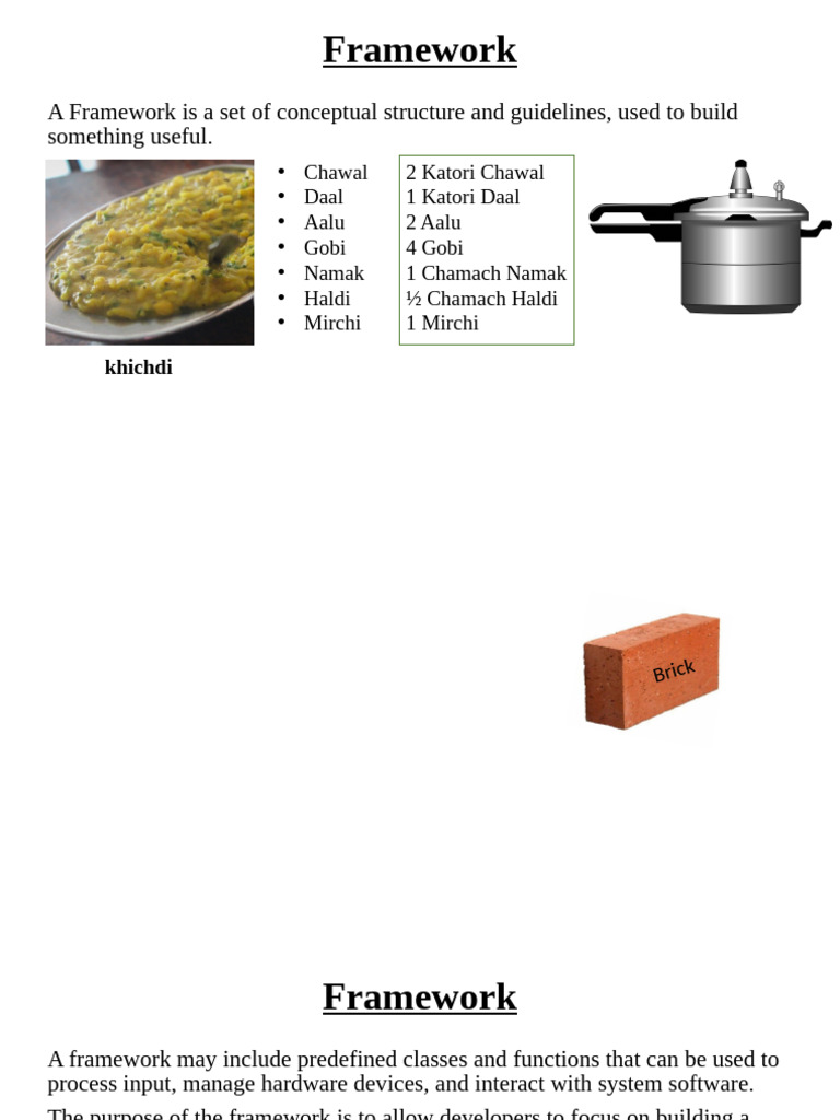 1. What is Framework | PDF