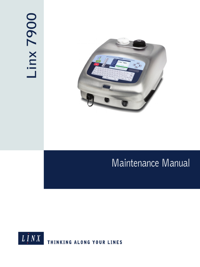 7900_Manual de Manutenção | PDF