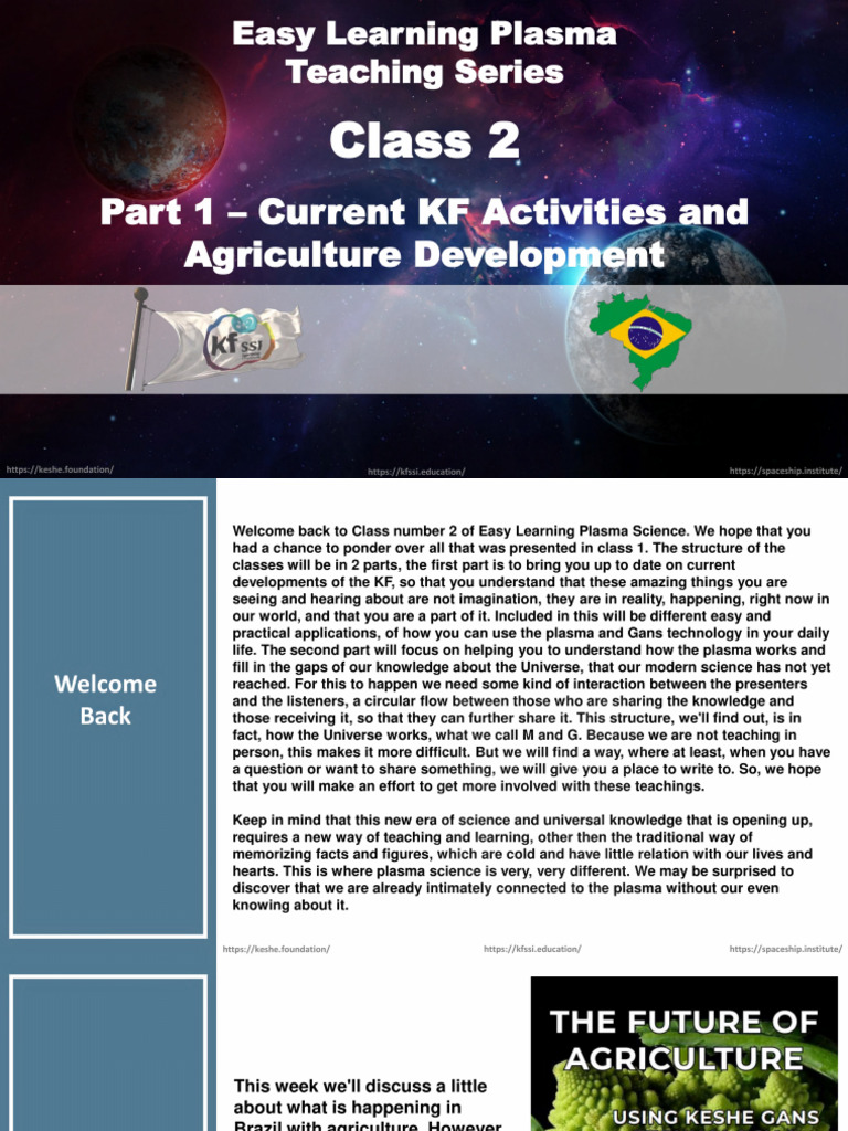 Easy Learning Plasma Science - Class 2 | PDF