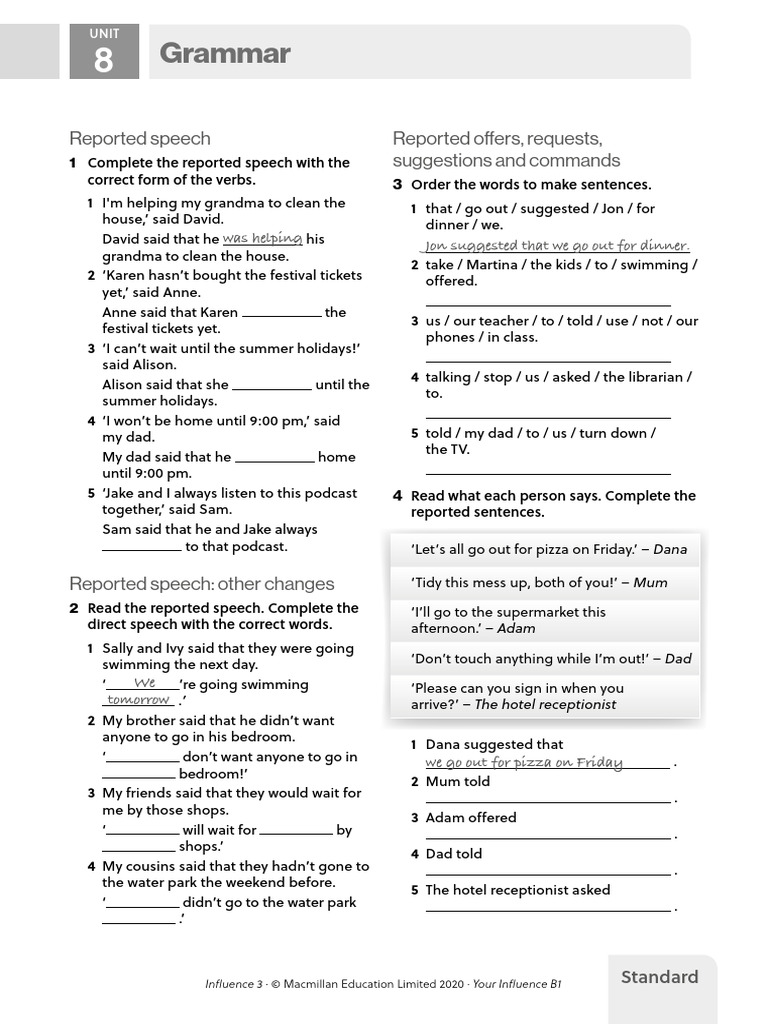 L3_B1_U8_Grammar_Standard | PDF