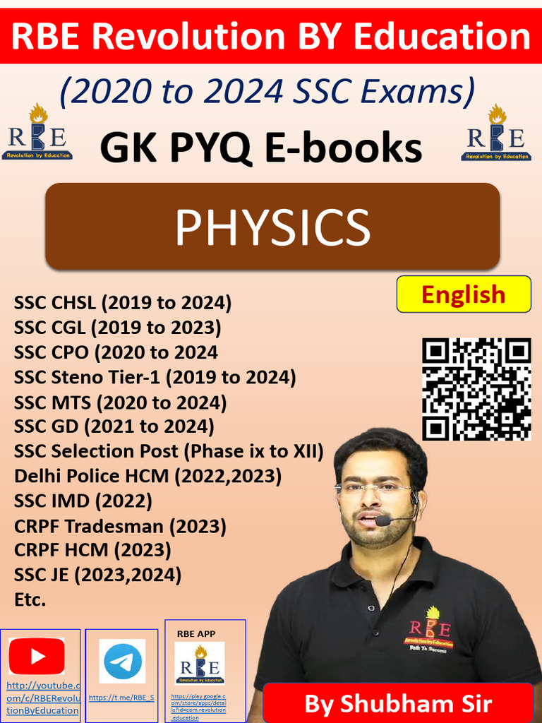 GK PYQ E-Books: (2020 To 2024 SSC Exams) | PDF