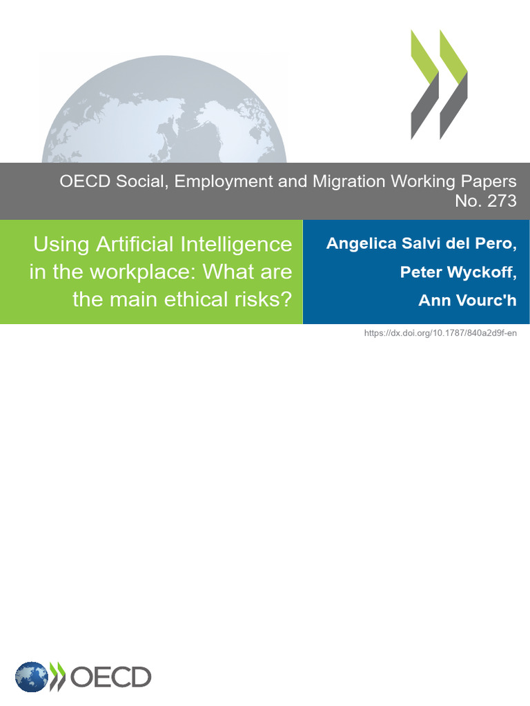 Using Artificial Intelligence in The Workplace: What Are The Main ...