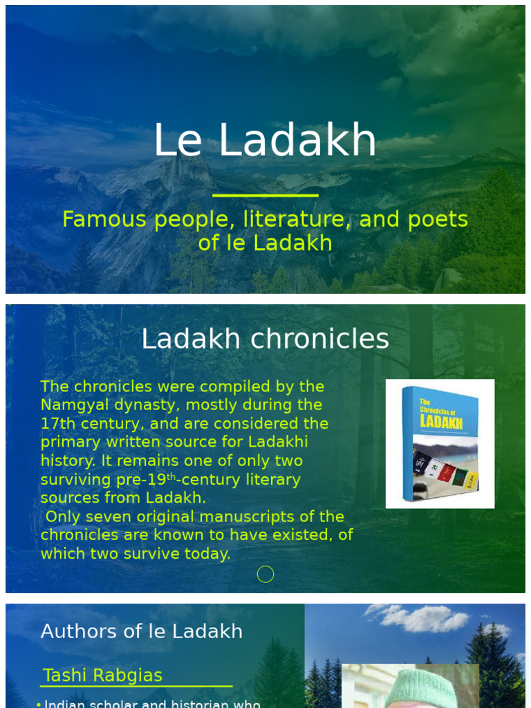 Le Ladakh Final | PDF