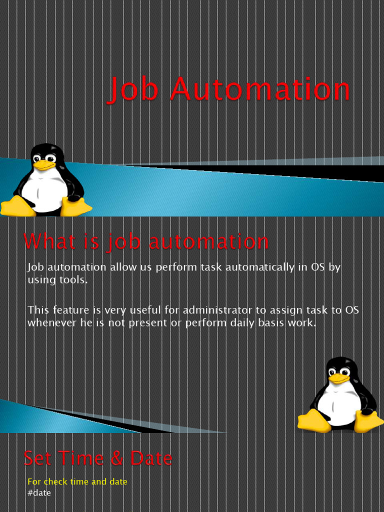 14. Job Automation | PDF